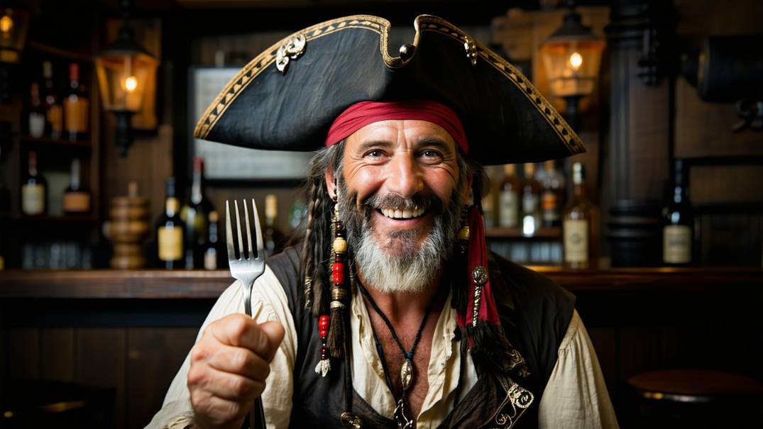 Пират-травмат AI music (ИИ музыка)