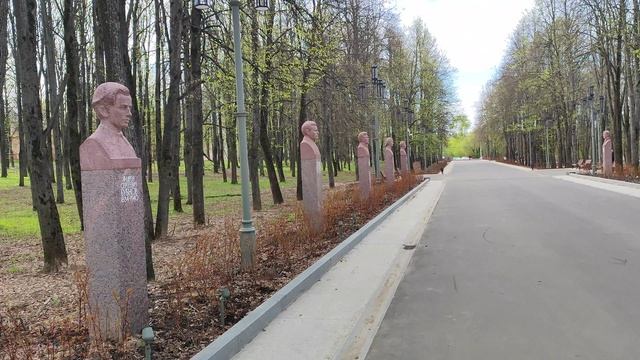 Парк 1905-го года - 2025. После реконструкции.