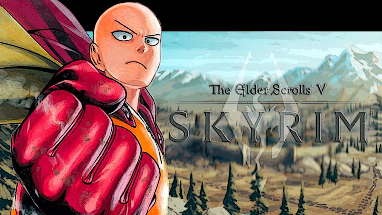 SKYRIM С ОДНОГО УДАРА