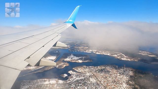 Полет из Кирова (Победилово) в Москву (Шереметьево). Весна 2025. Часть 2 - Посадка