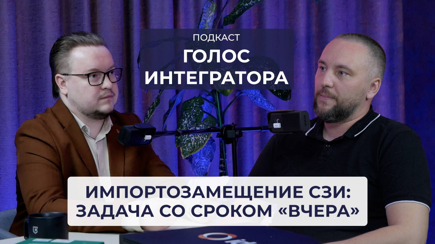Голос Интегратора #4 | Импортозамещение СЗИ | Сергей Димитриев, Андрей Петренко