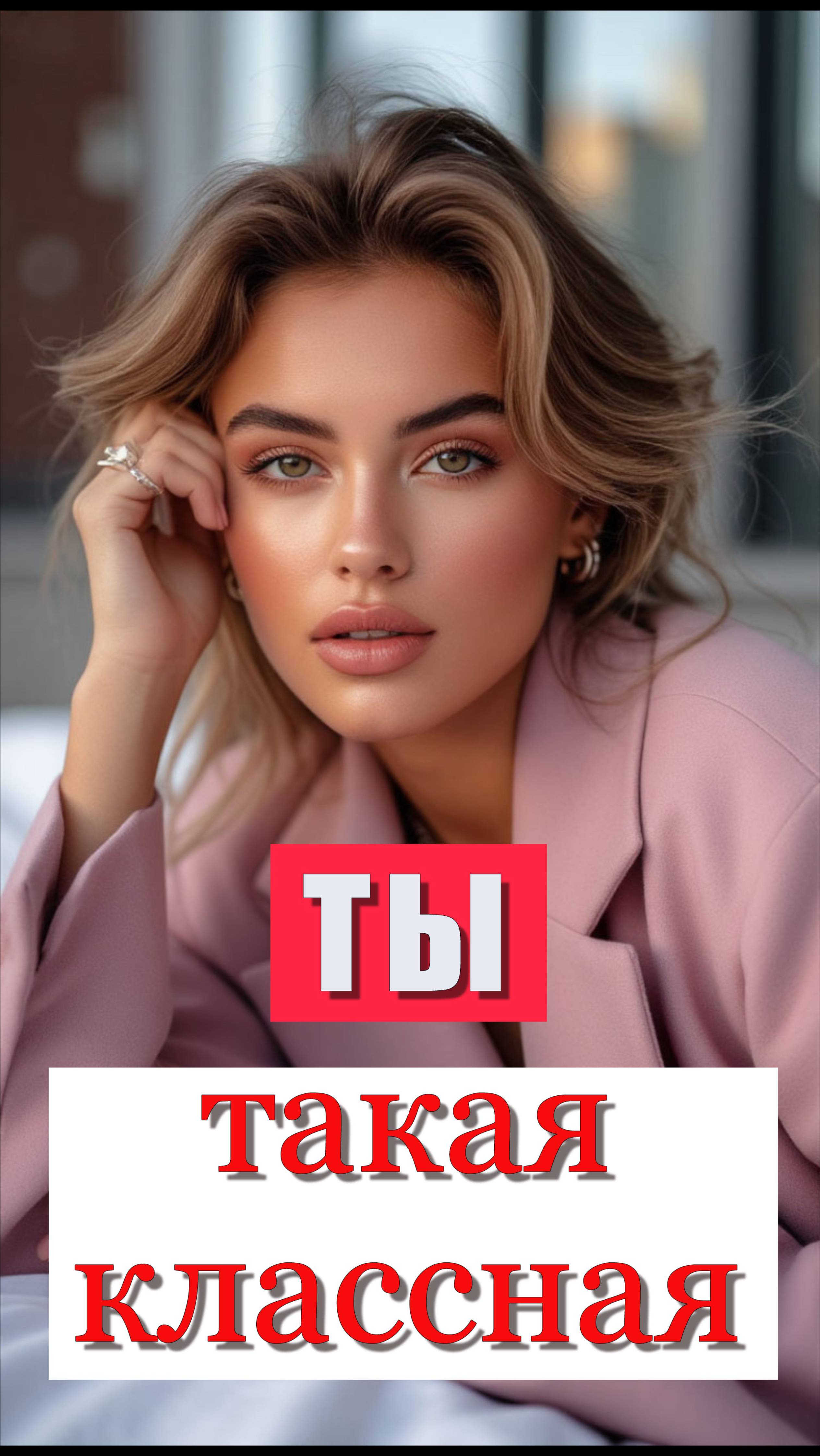 Ты такая классная!