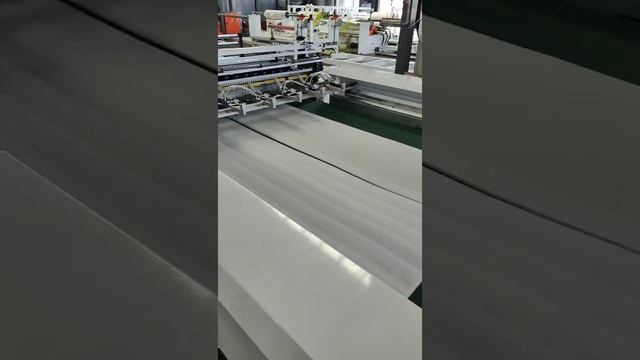 Резательная машина (поперечно и продольно) FLY-1650 (тестовое видео №2 перед отправкой с завода)