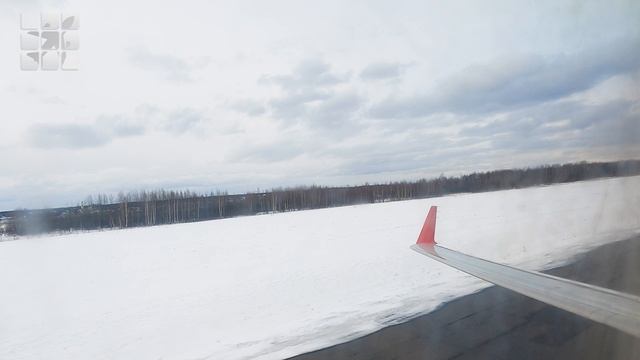 Полет из Ярославля (Туношна) в Казань. Весна 2025. Часть 1 - Взлет