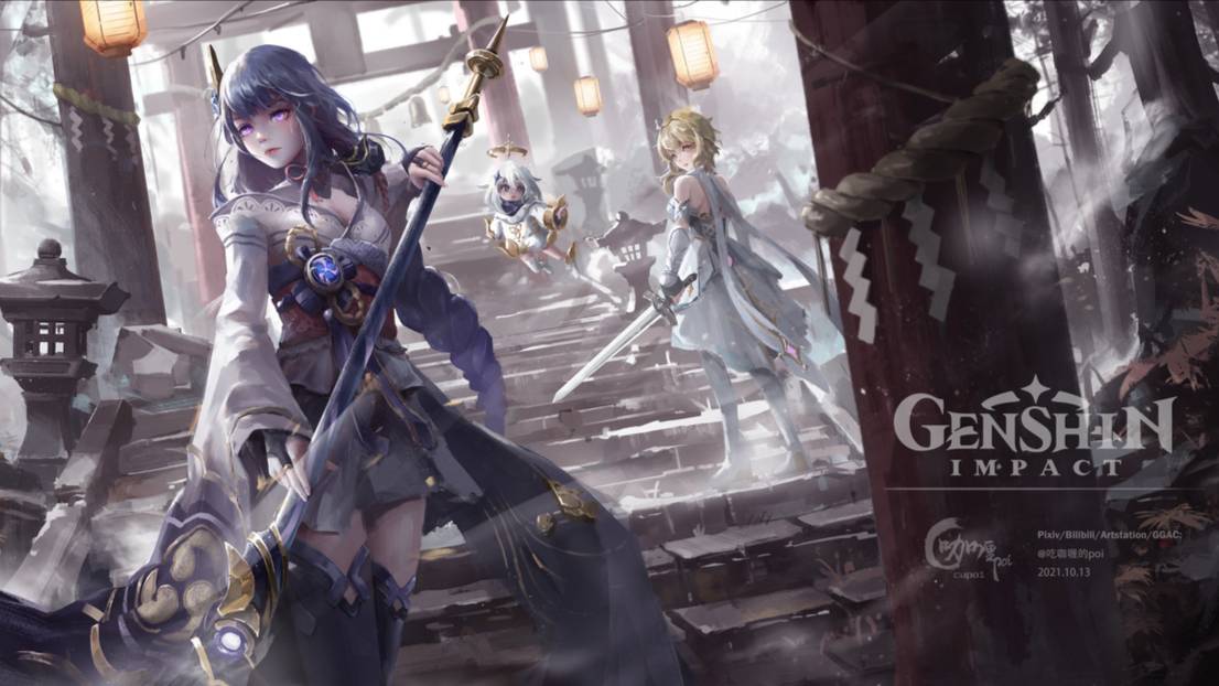 11-день в Genshin Impact(сервер EVROPA)