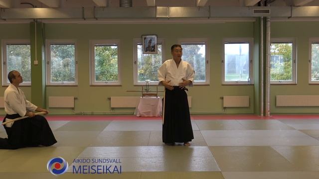 6 Aikido Philosophy Ken Tai Ken Symbolism Shishiya Sensei Malmö 2017