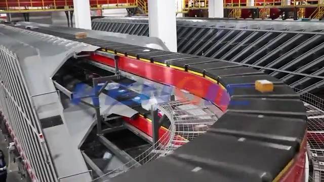 Kengic - Петлевой поперечно-ленточный сортировщик