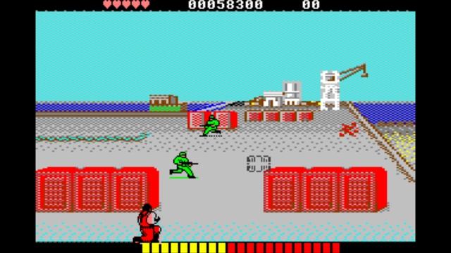 💥 Cabal (C64)(USA) — Прошел всё! Один против армии на 8 битах