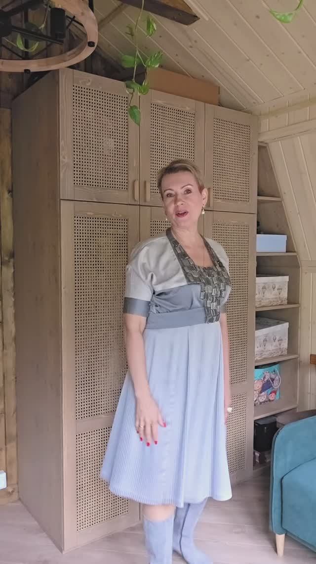 Идем в театр | Винтажное платье | Образ дня 50+