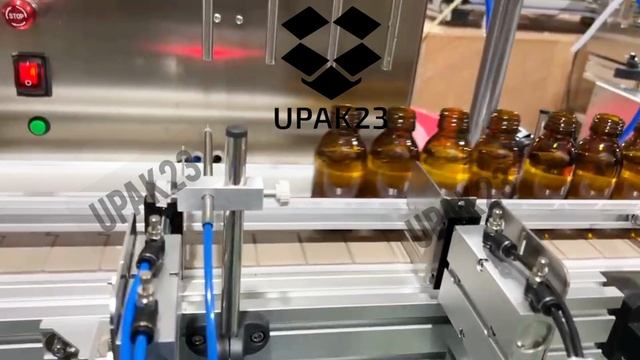 Дозатор перистальтический PP-4 (4 насоса/4 сопла) с конвейером и опусканием сопел розлива