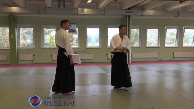 4 Aikido Ai Hanmi Ikkyo Omote Shishiya Sensei Malmö 2019