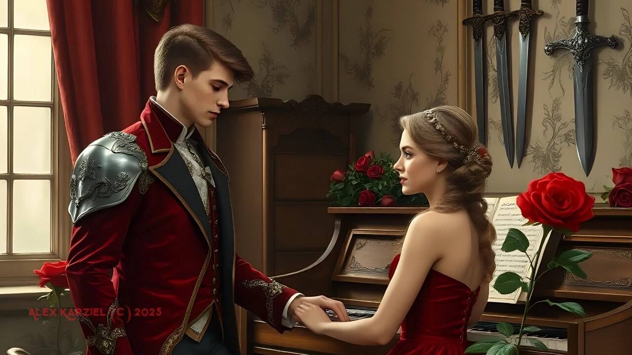 Пиано Романс И страсти жар меня сжигал