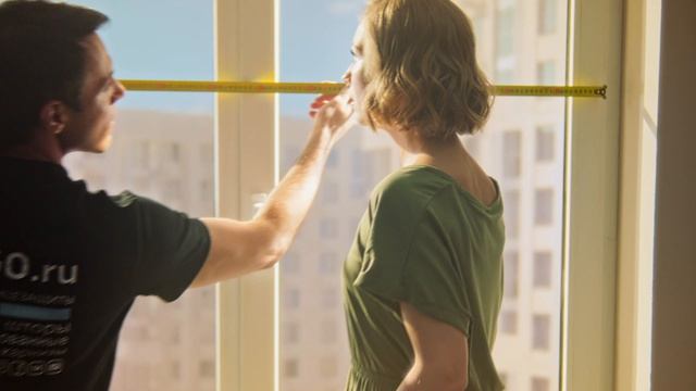 Рекламный ролик AMIGO (2023): Замер и установка