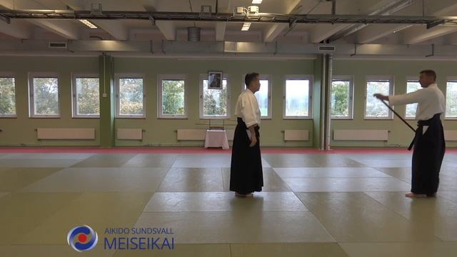 15 Aikido Jodori Kokyonage Shishiya Sensei Malmö, 2019