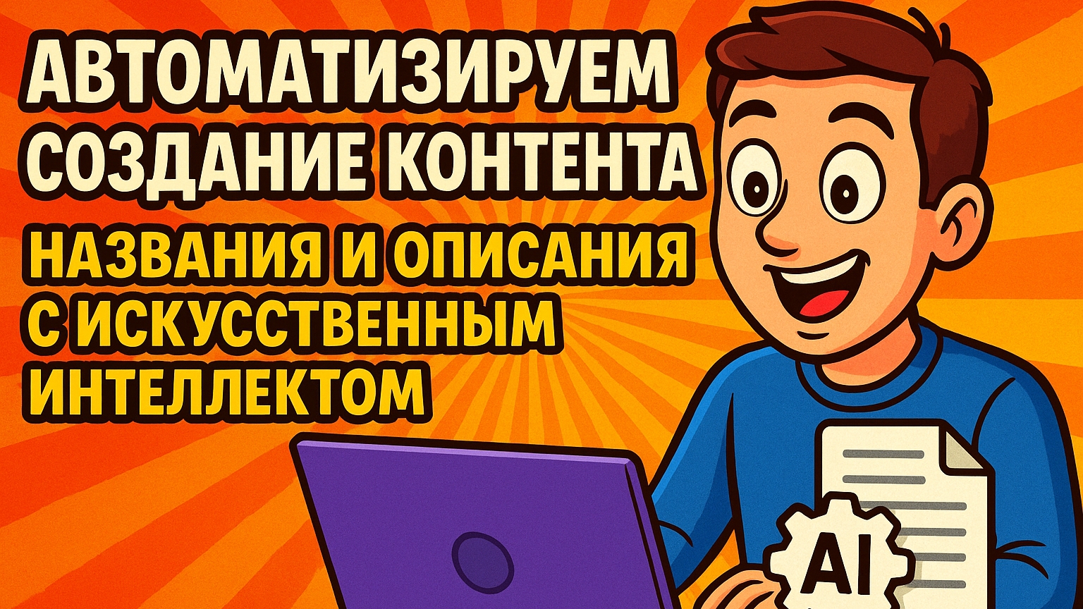 Автоматизируем контент: как ИИ помогает придумывать названия и описания