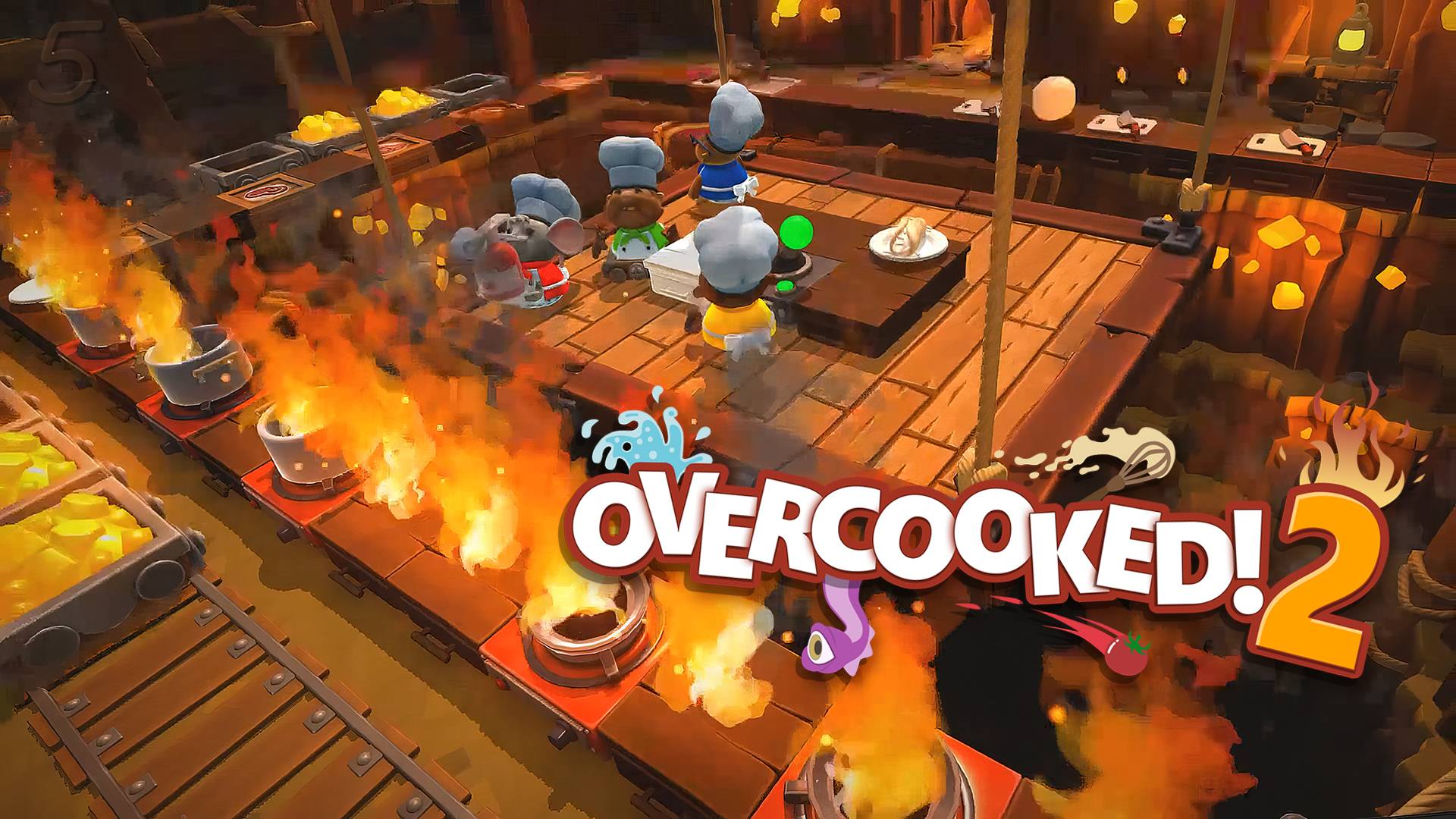 Ты не пройдёшь! этот уровень без тактики – Overcooked 2 #5