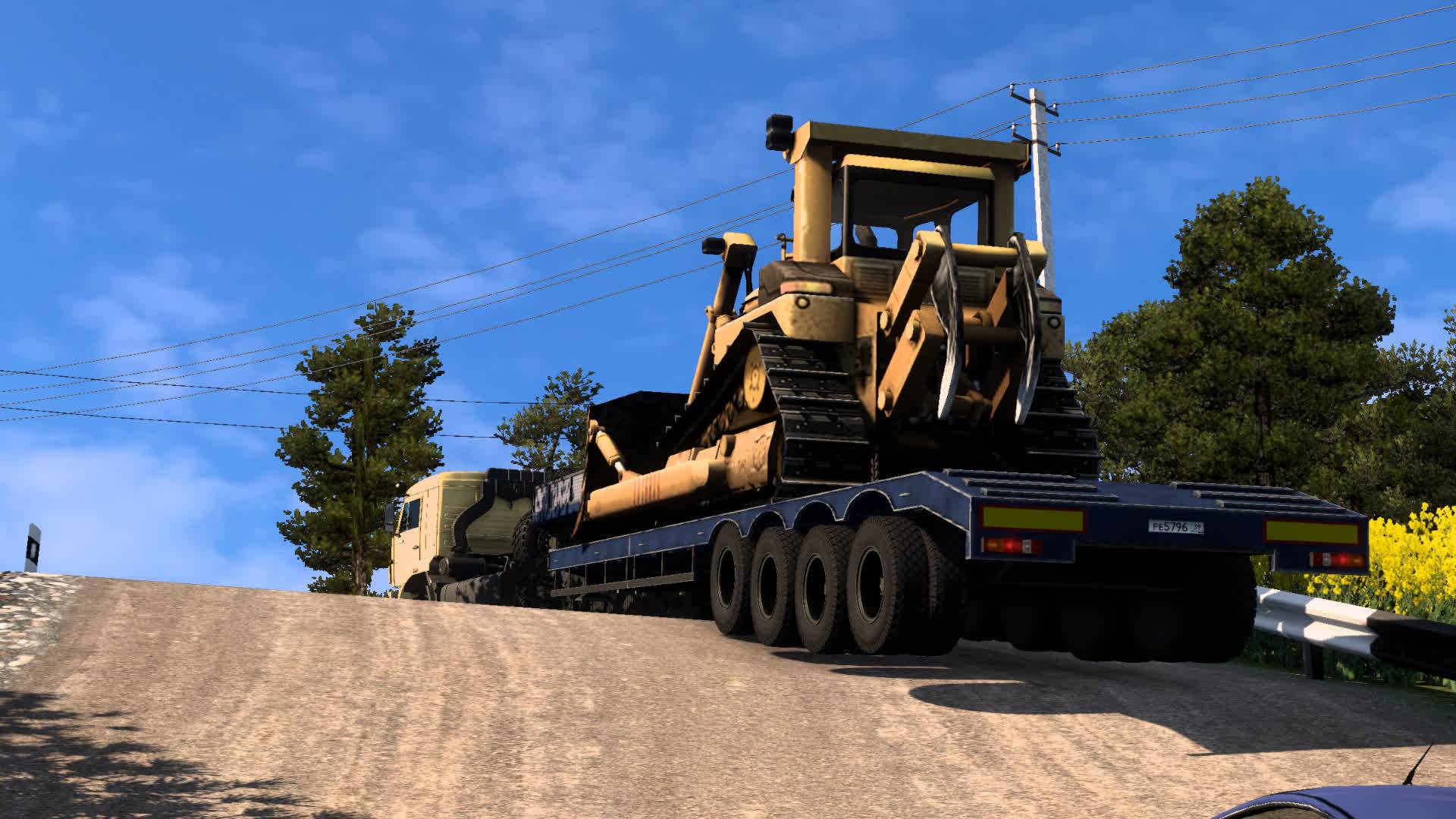 287 / ETS2 1.53 / Суровая Россия Забайкалье "R7" / КАМАЗ 65225 БАТЫР / На Восток.