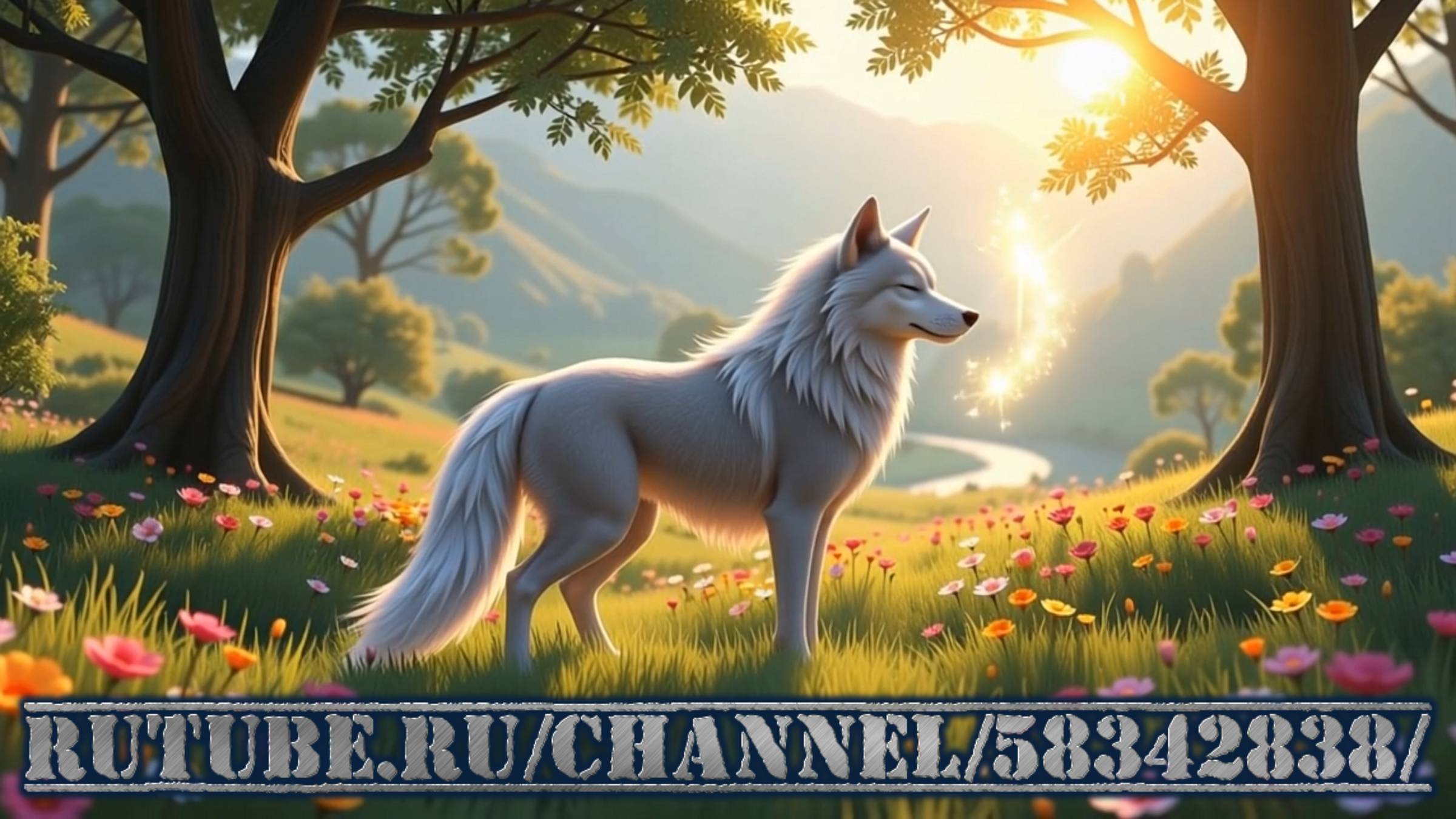 Волшебный хвост серого волка: Сказка для детей о дружбе и чудесах в лесу 🌟🐺