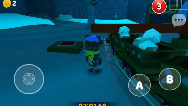 SBA🐻|прохождение новый локации в снежной долине (мультиплеер)