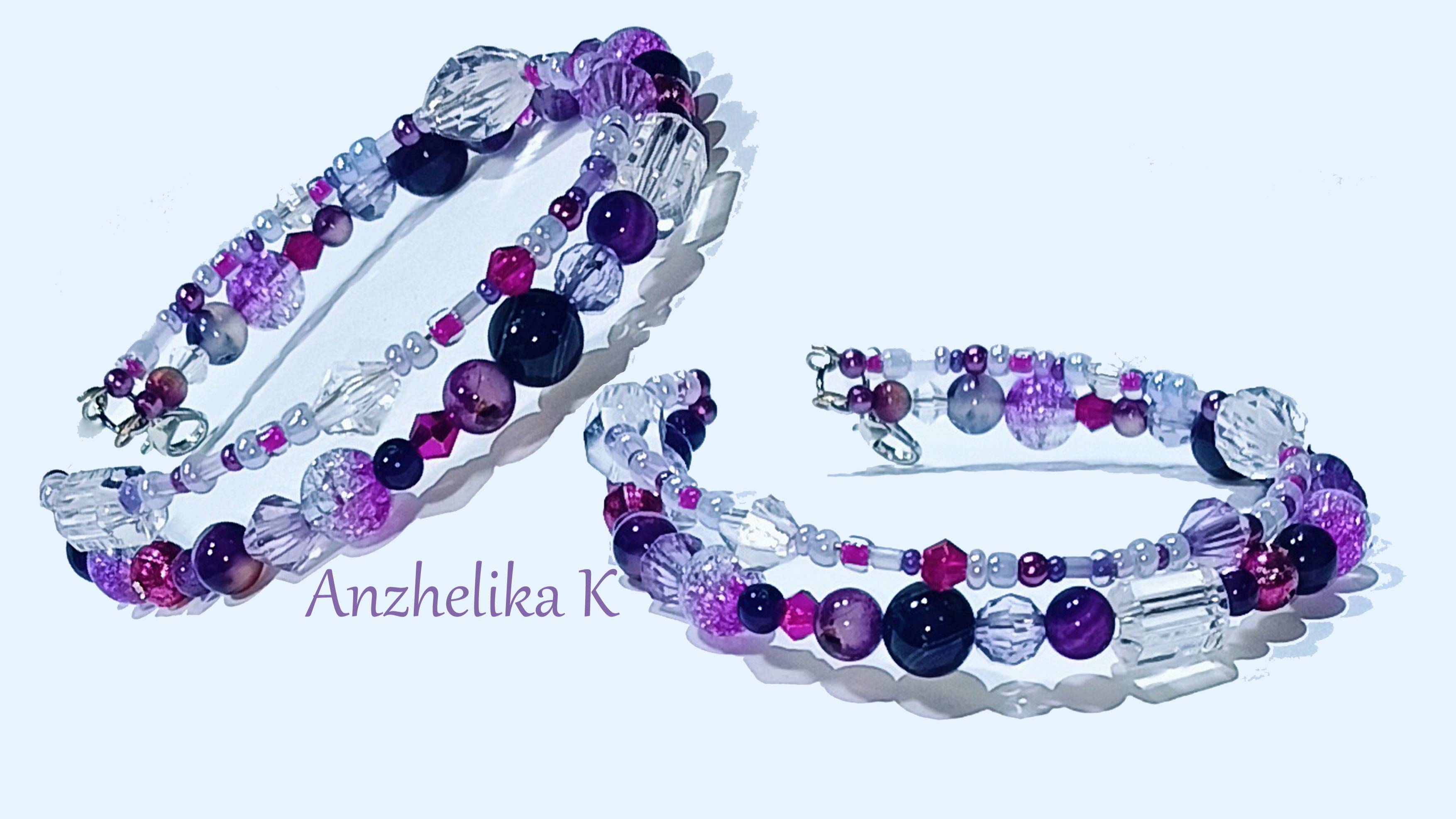 DIY \ Есть Мемори Проволока?/Красивый браслет легко и быстро\