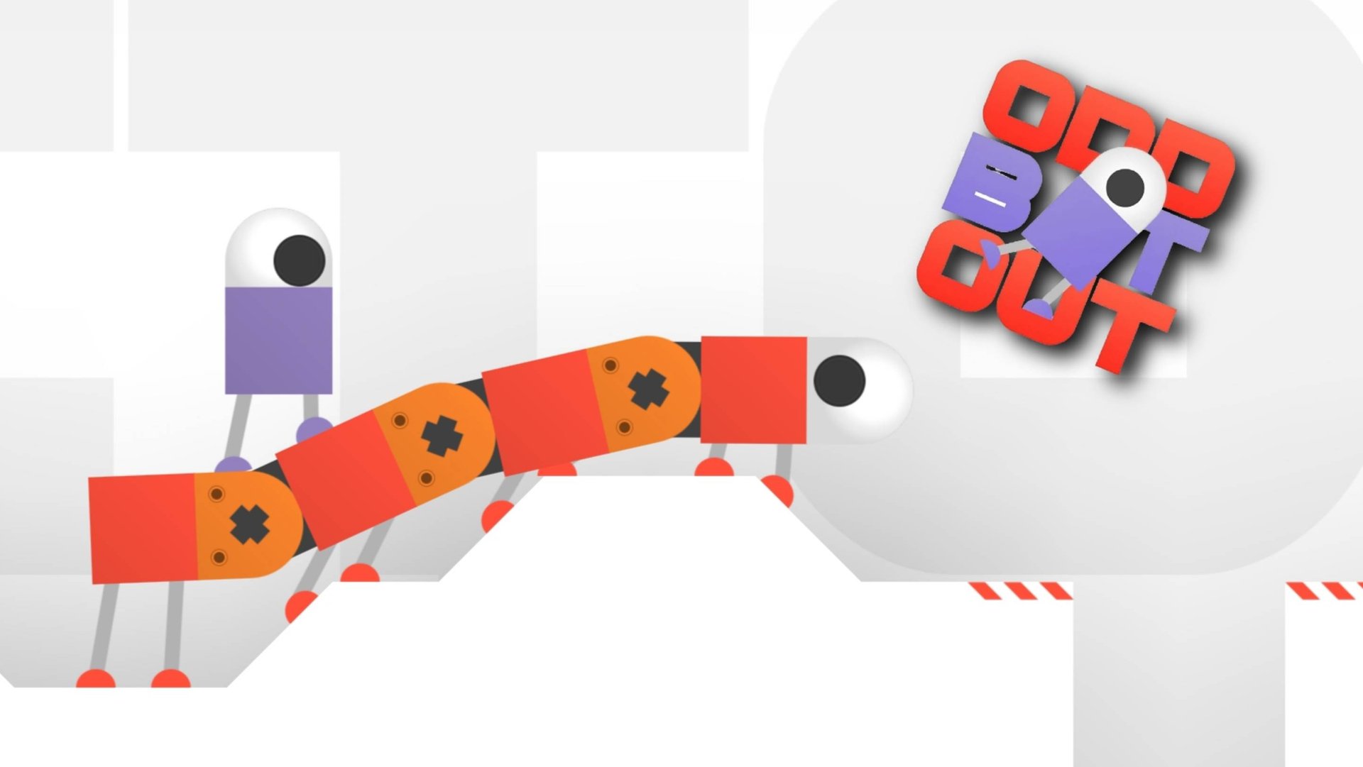 Странный РОБОТ ищет ВЫХОД в игре Odd Bot Out!
(1-16 level)