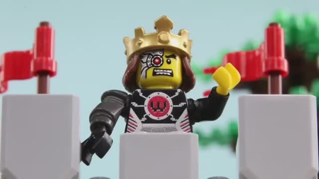 Лего-Мультфильм для детей: играем в Майнкрафт из конструктора Лего! Лего мультик онлайн