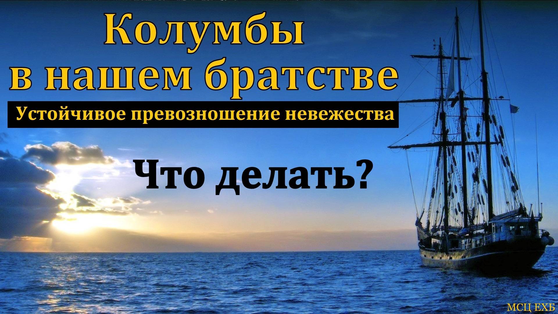 Что делать с братом? Д. В. Самарин. МСЦ ЕХБ
