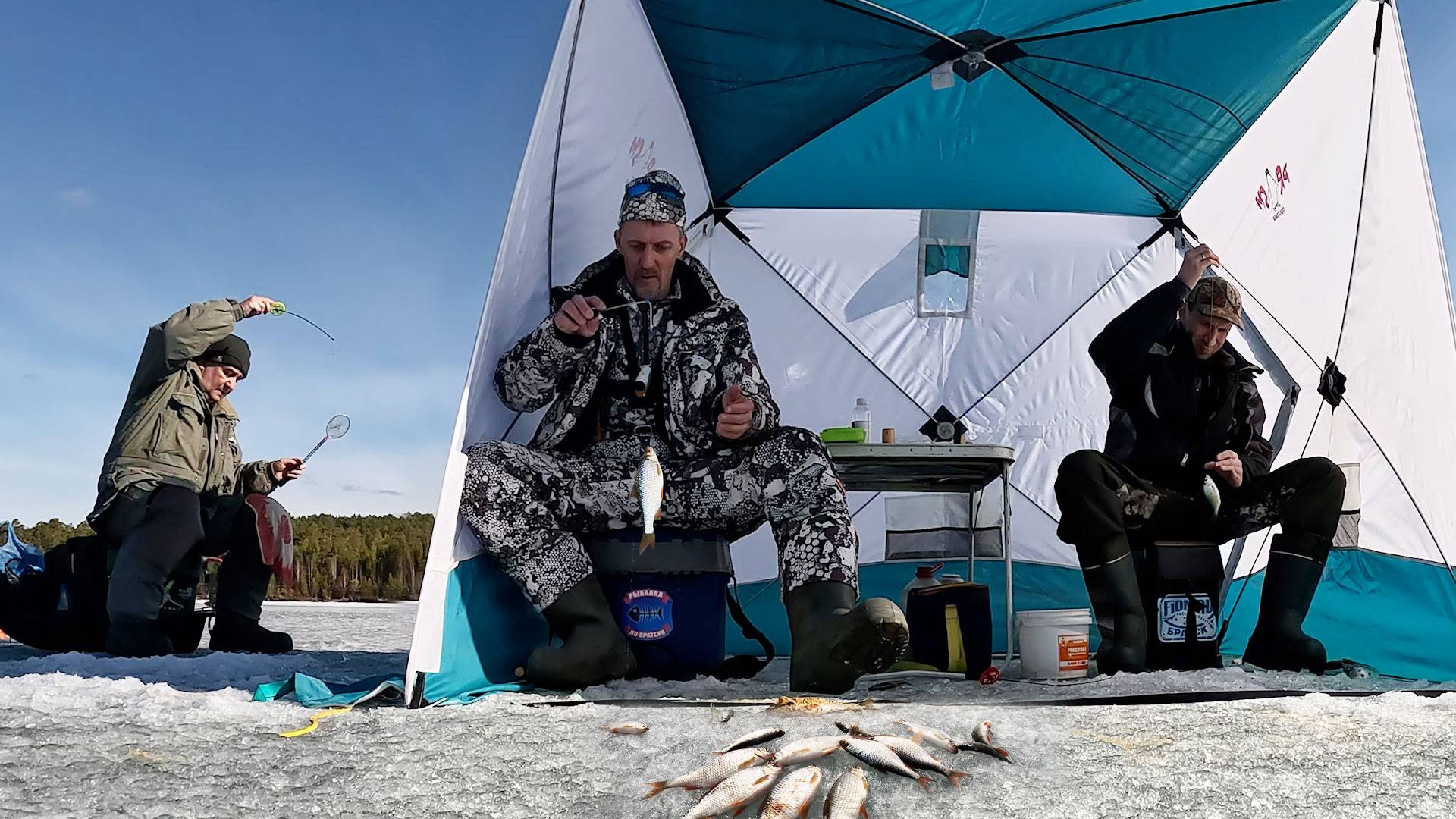 Как мы душили сорогу на закрытии зимнего сезона!