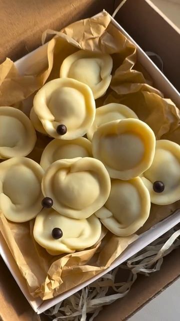 Пельмени в шоколаде — оригинальная и аппетитная идея подарка