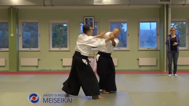 1 Aikido Tachidori Ikkyo Omote Shishiya Sensei Malmö 2017