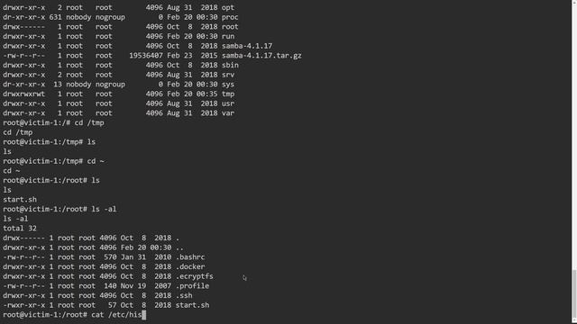 56. Clearing Your Tracks On Linux