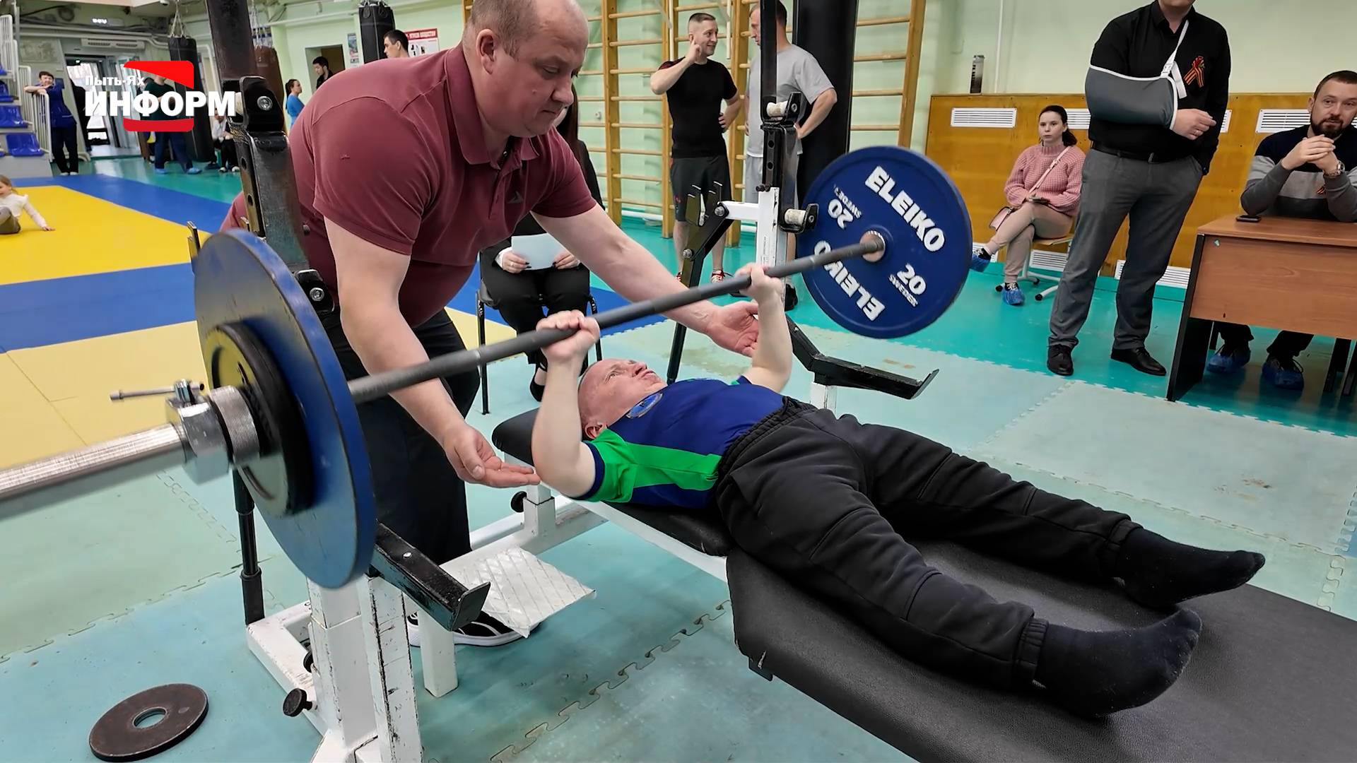 Первенство города по пауэрлифтингу, посвященное участнику СВО Камалдину Амангулову