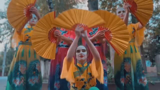 китайские веера