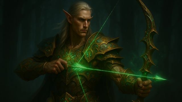 🧝 Elven Armor Showcase | Misty Forest Aesthetic