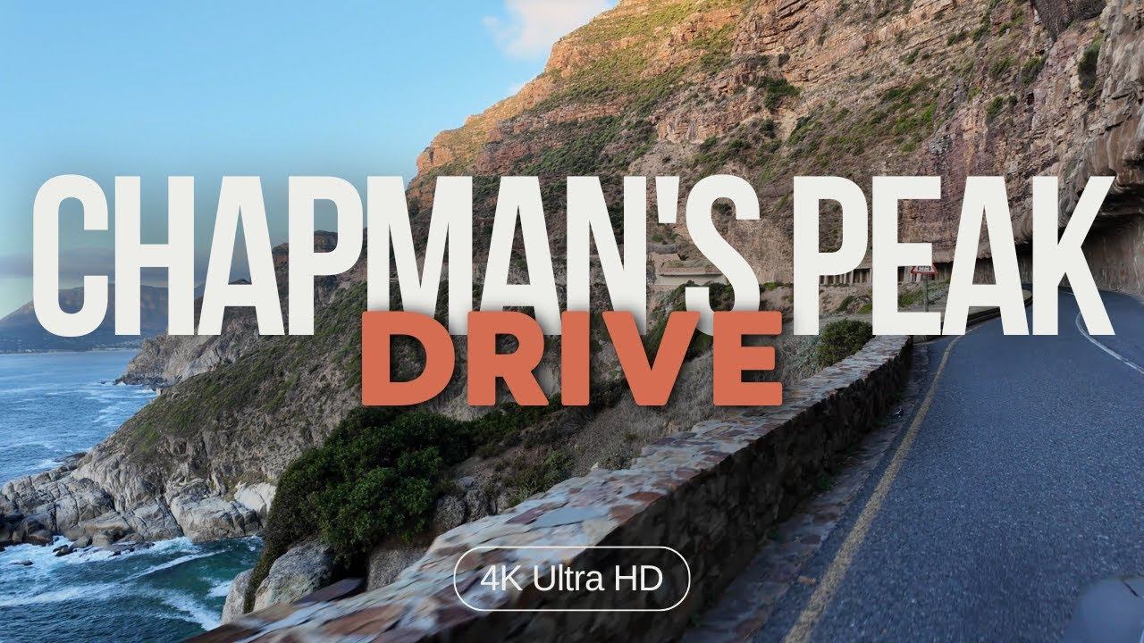 Chapman's Peak Drive [4K Ultra HD] The most beautiful road in the world.Cape Town.South Africa
