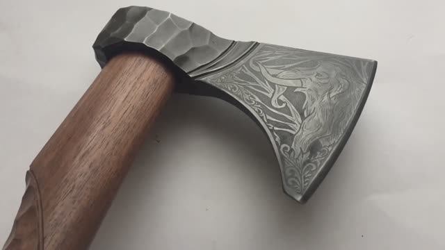 Топор ручной работы Каменный век.