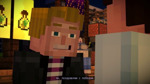 minecraft story mode прохождение №2