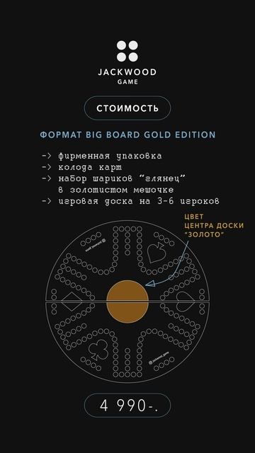 Big board gold edition Jackwood Game