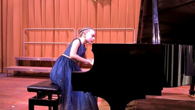 12. С. Рахманинов - Этюд-картина соль минор. Исполняет Грибова Елизавета.