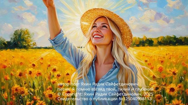 песня: Я помню взгляд твой, тихий и глубокий | Слушать песни | текст песен