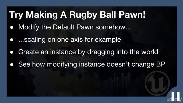[Udemy UE4 C++] 071 Modifying the Default Pawn Actor