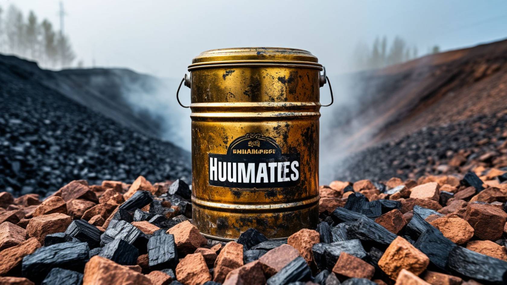 Бурый уголь Шураба - производство гуминовых удобрений и натуральной косметики