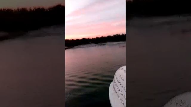 закат на теплоходе