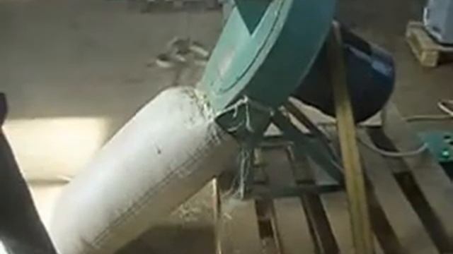 Брикетирование камыша (подготовка сырья)