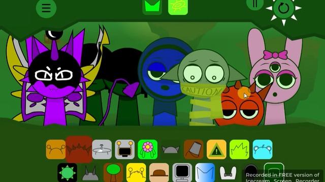 Спранки не Спрунки GREENCORE-EDITION-Incredibox