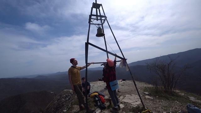 Восхождение на Папай. Поход 1 кс Западный Кавказ. Тропа, скальник, Папайская пила