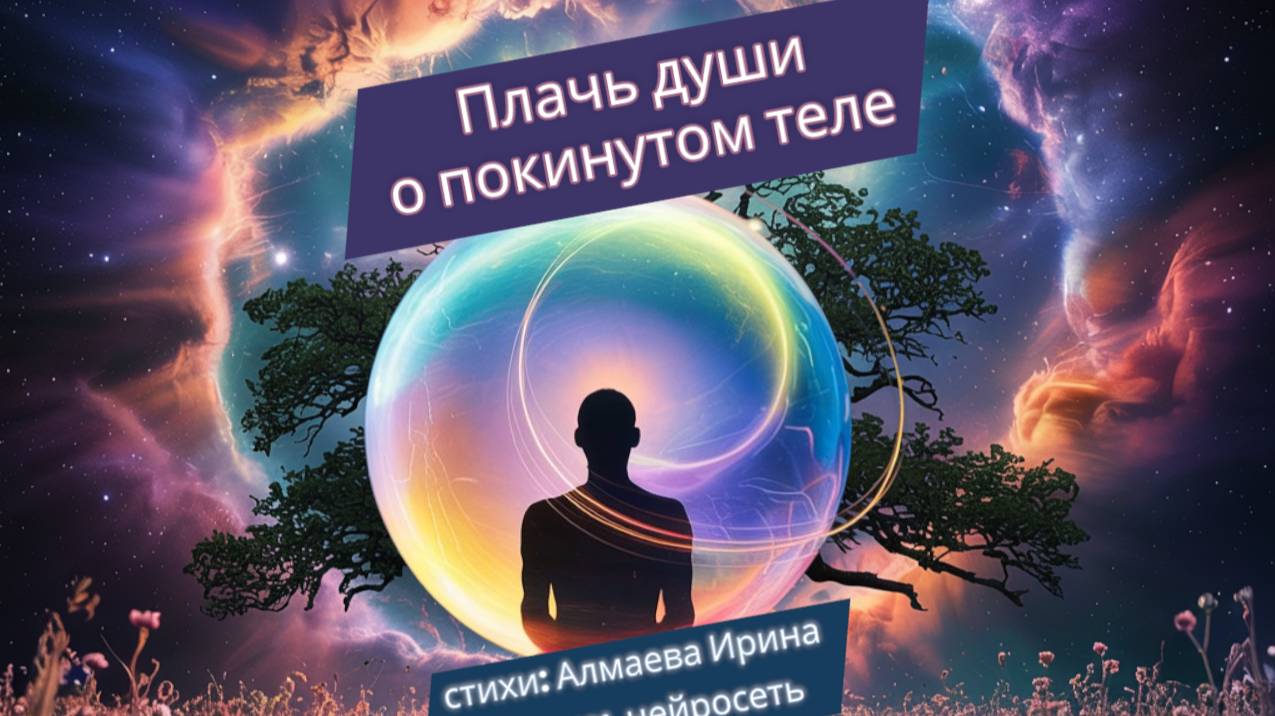 Плачь души о  покинутом теле. Алмаева Ирина (слова). Нейросеть (музыка).