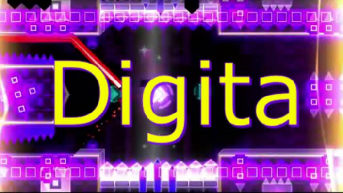 Digita by DangerKat, Geometry Dash Daily Level