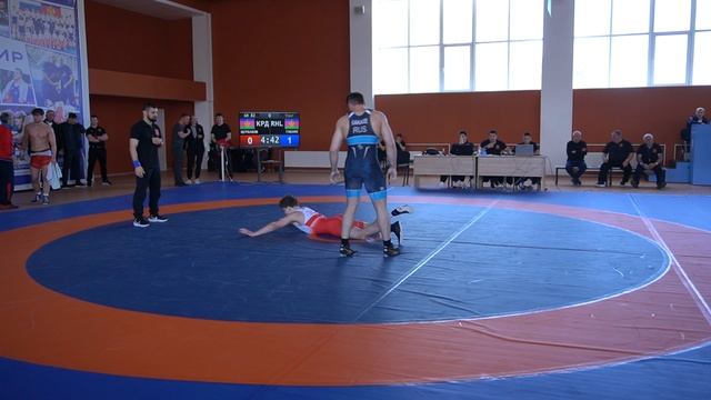Чемпионат ЮФО 2025! 82 кг. 1/4 финала Щербаков Тимур (Краснодарский кр)-Гакаме Эдуард (Краснодар кр)
