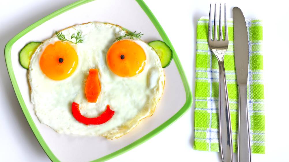 Завтрак для сына